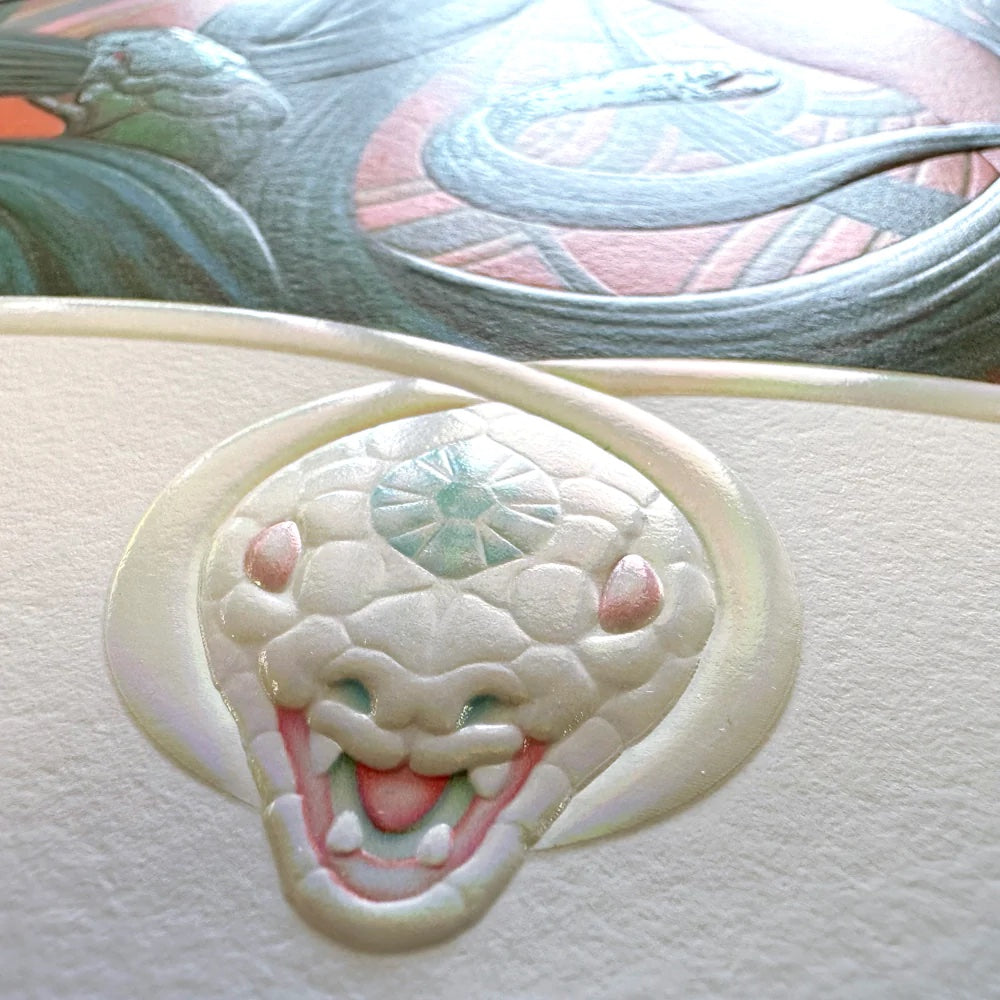 James Jean - Braid III - Original Print – Blackline Gallery