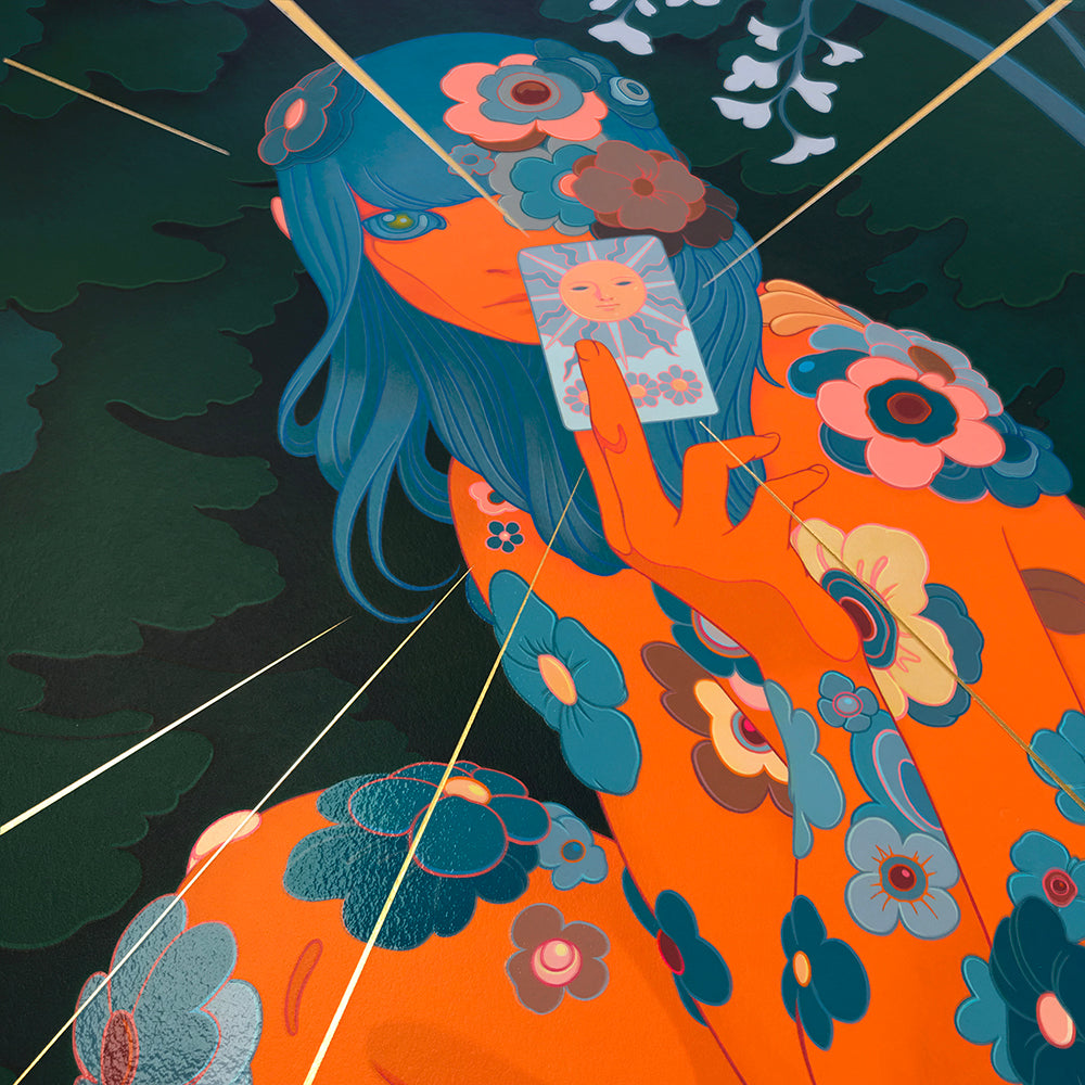 James Jean - Sun Tarot - Original Print – Blackline Gallery