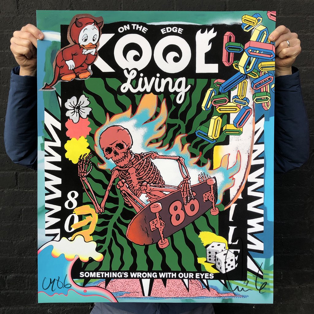 FAILE - Kool Living Print - Original Print – Blackline Gallery