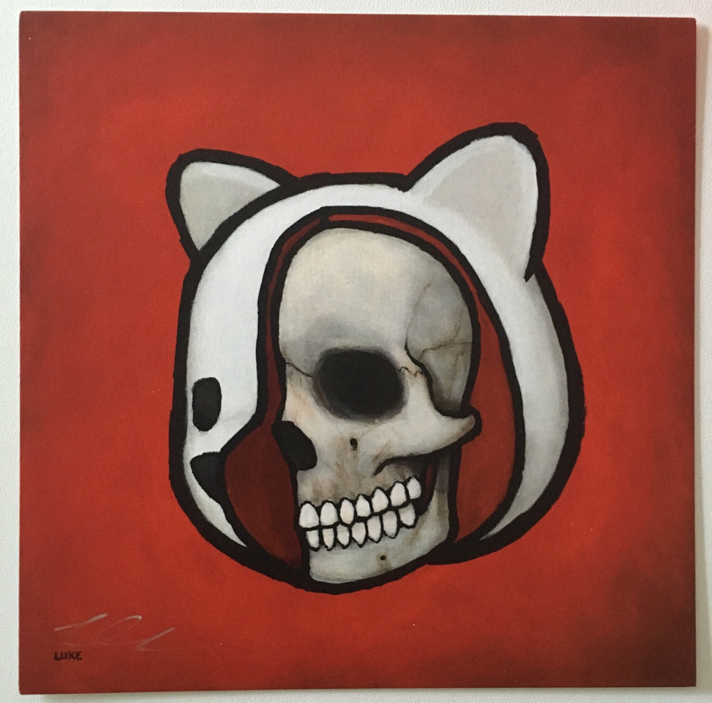 Luke Chueh - Dissected - Original Vinyl Bear Head Sculpture – Blackline ...