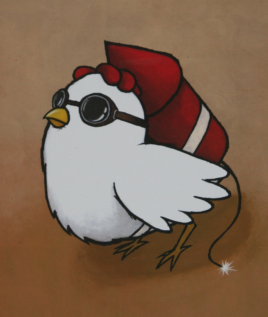 Luke Chueh Rocket original print – Blackline Gallery