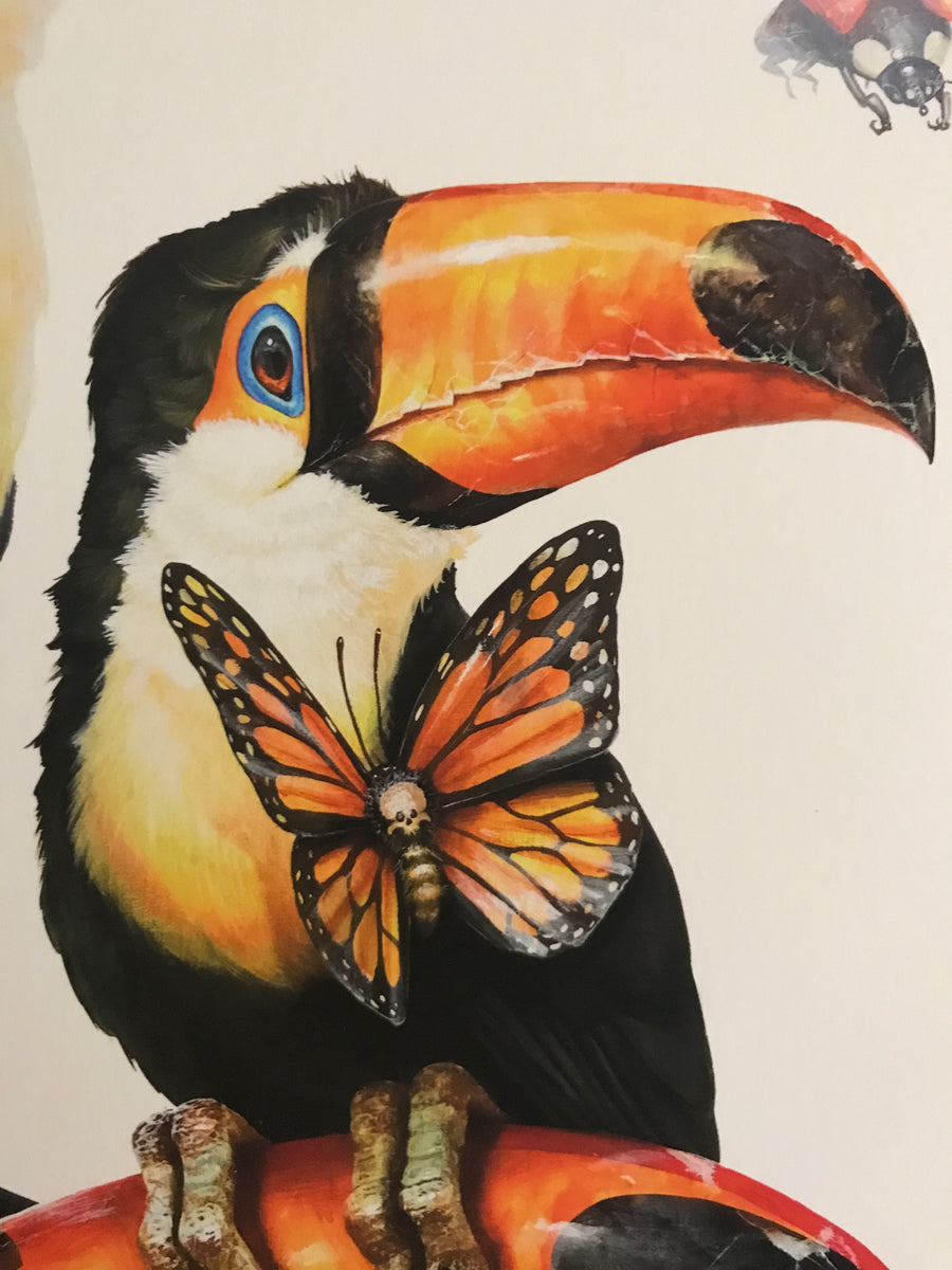 Greg Simkins - Try to Fit in - original print – Blackline Gallery