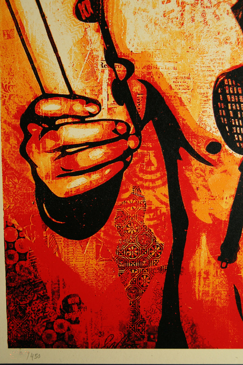 Shepard Fairey Keith Haring original print – Blackline Gallery