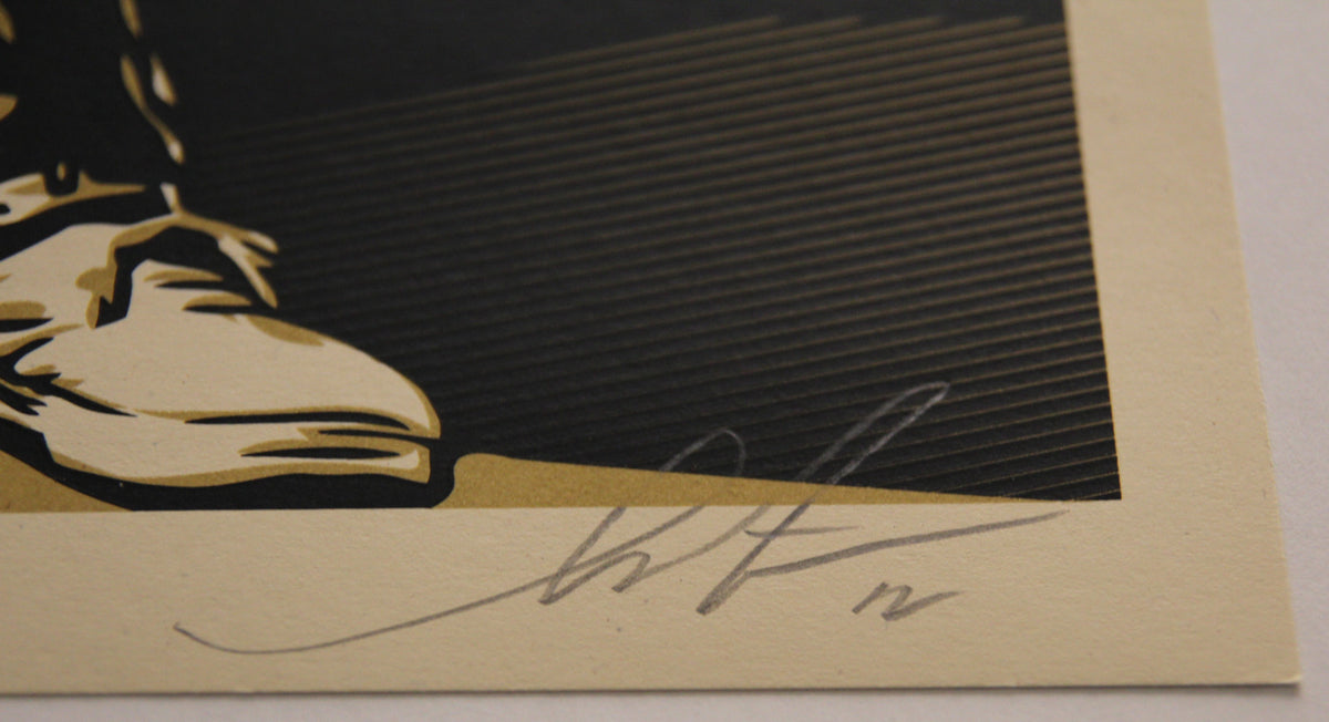 Shepard Fairey Dee Dee Ramone original print – Blackline Gallery