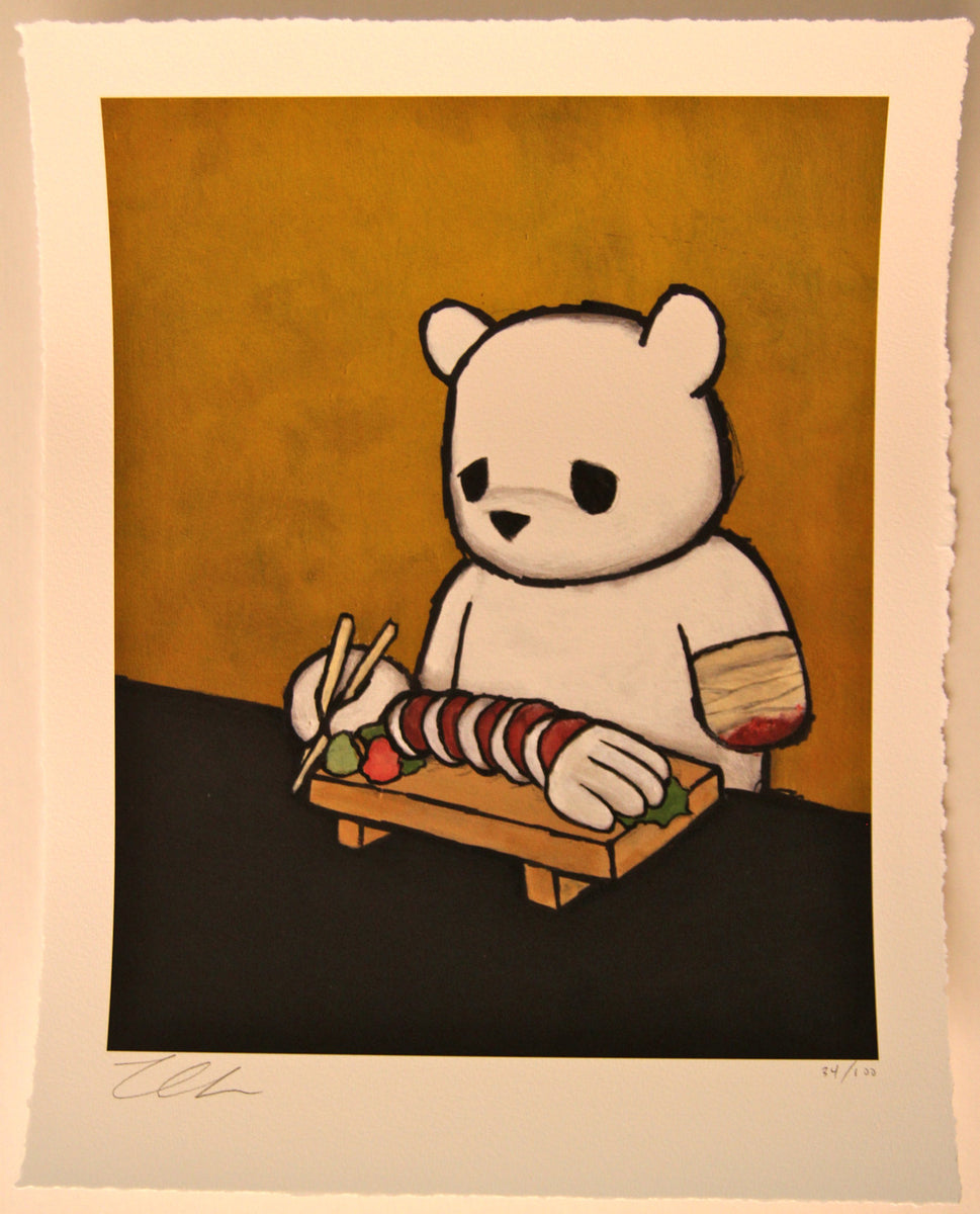 Luke Chueh Sushi 1 original print – Blackline Gallery
