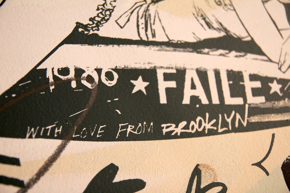 FAILE Tonight We Faile original print – Blackline Gallery