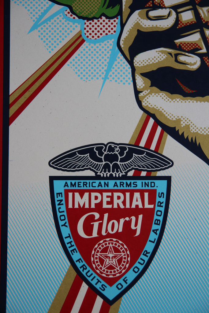 Shepard Fairey Imperial Glory AP print – Blackline Gallery