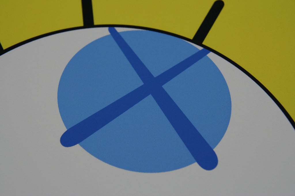 KAWS SpongeBob original print – Blackline Gallery