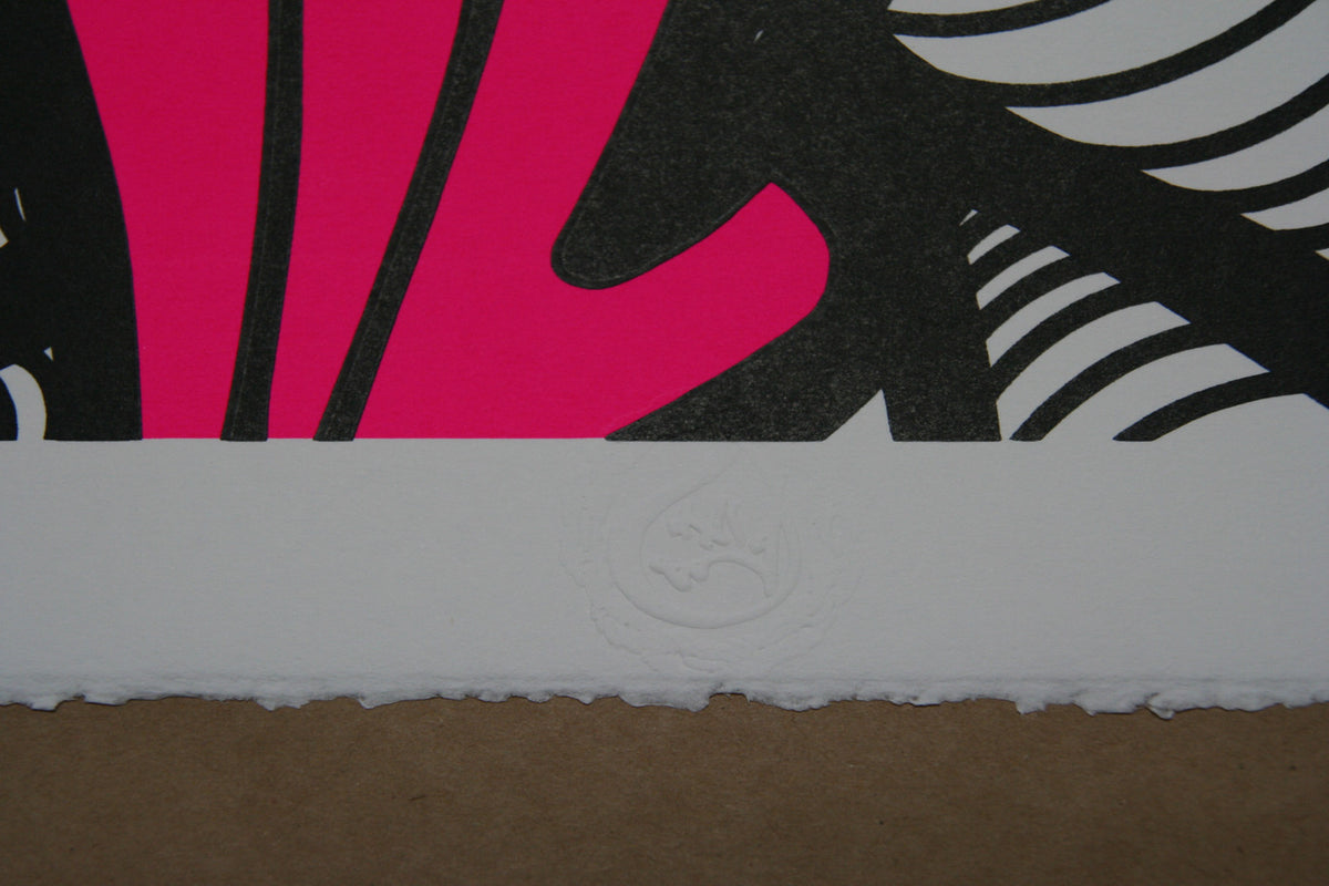 INSA - Heels Neon Pink original print – Blackline Gallery