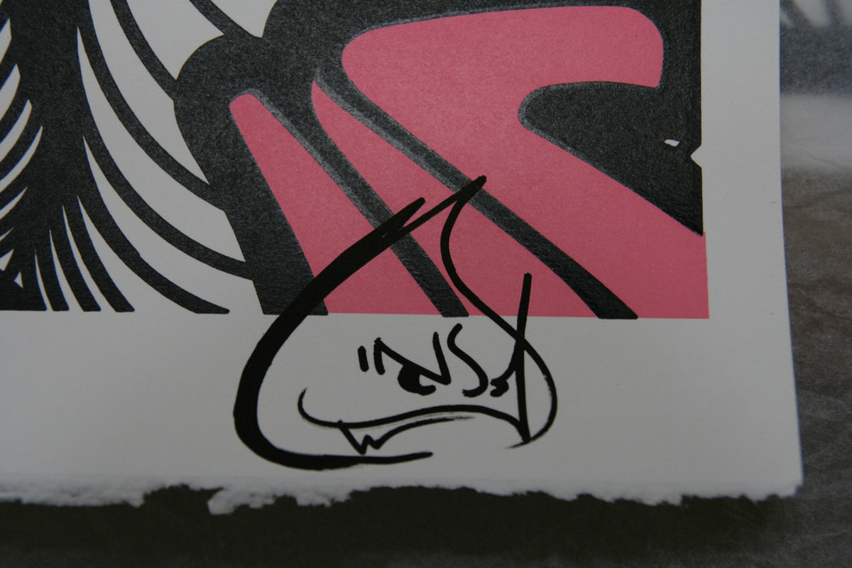 INSA - Heels Pink - original print – Blackline Gallery