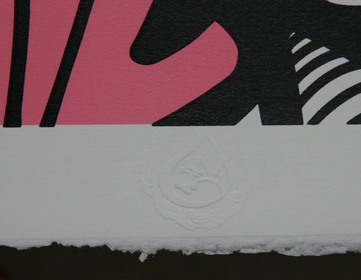 INSA - Heels Pink - original print – Blackline Gallery