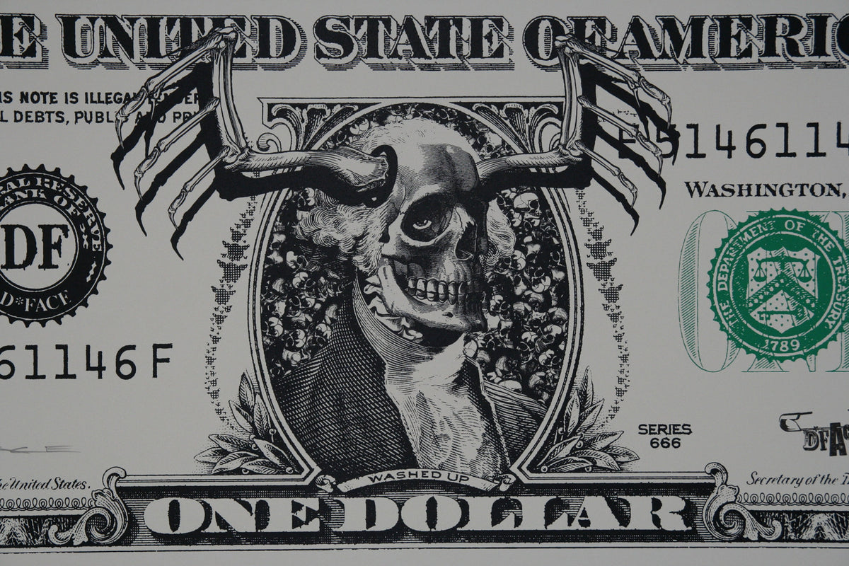 D*Face United State Of America original print – Blackline Gallery