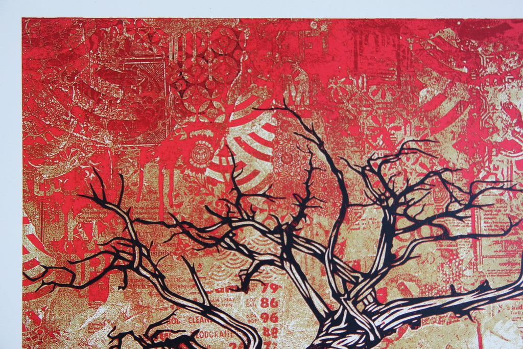 Shepard Fairey Tom Dula - Black original print – Blackline Gallery