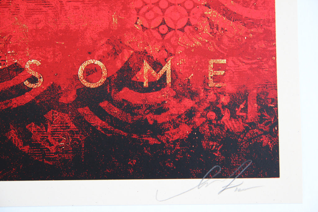 Shepard Fairey Tom Dula - Black original print – Blackline Gallery