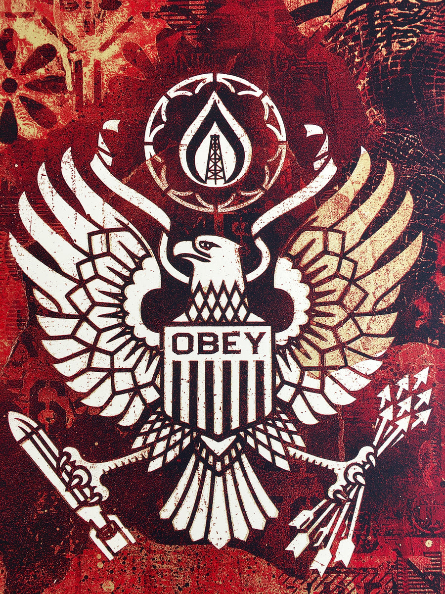 Shepard Fairey - Keep It Underground - Original Print – Blackline Gallery