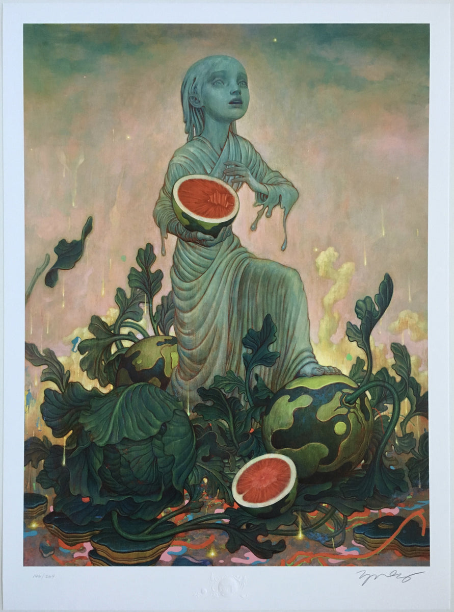 James Jean - Melon - Original Print – Blackline Gallery