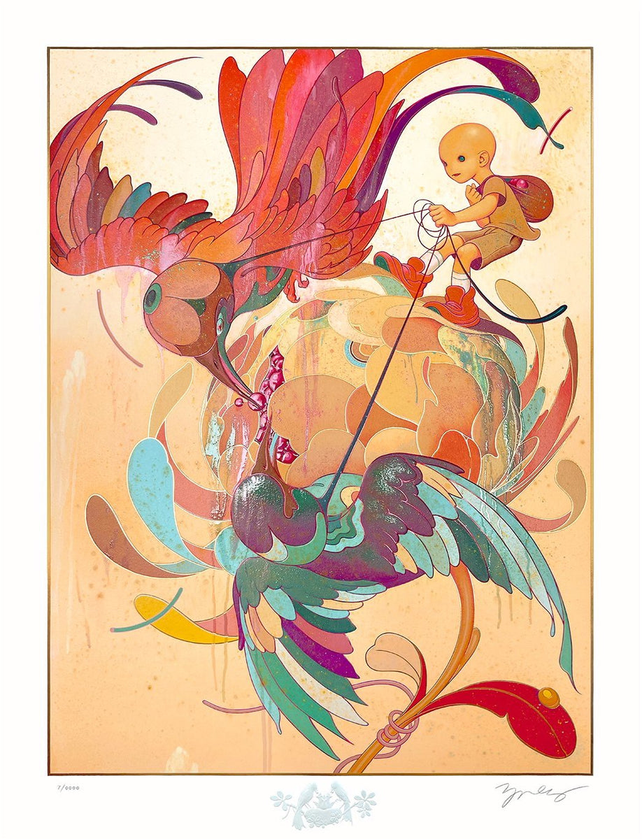 James Jean - Spring - Original Print – Blackline Gallery