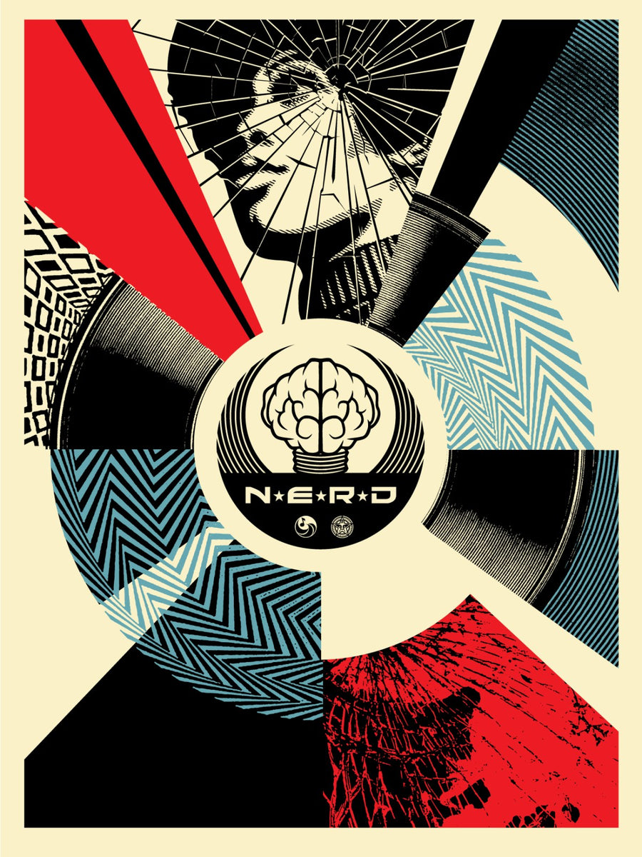 Shepard Fairey - N*E*R*D - Original Print – Blackline Gallery