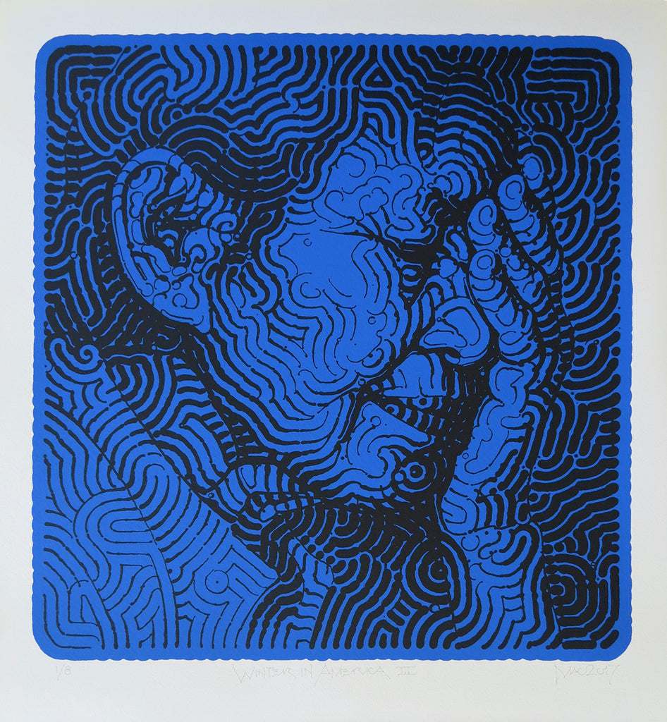 El Mac - Winter in America III - Original Print – Blackline Gallery