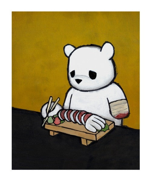 Luke Chueh Sushi 1 original print – Blackline Gallery