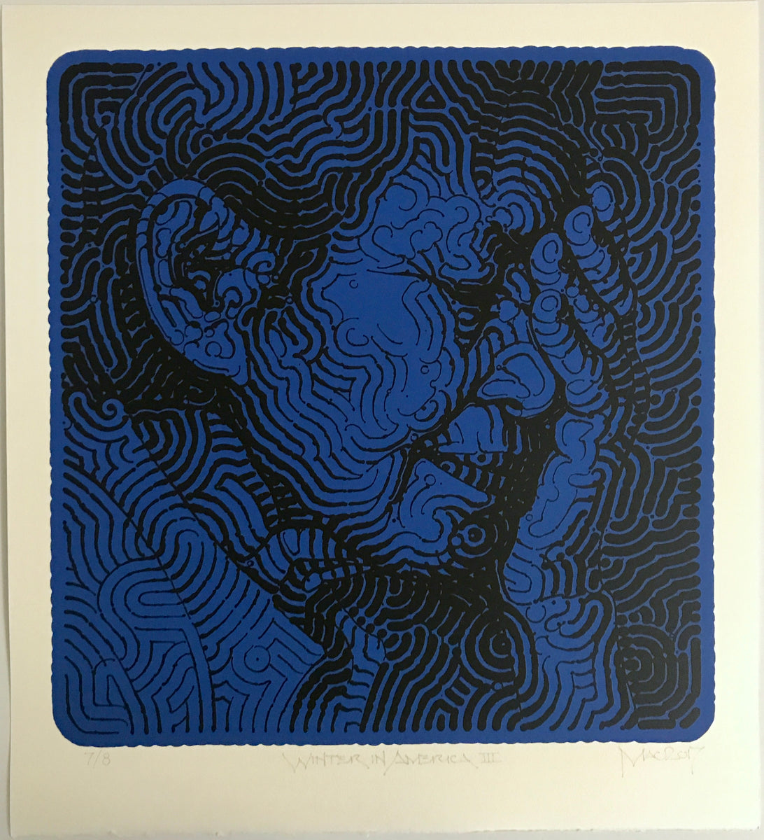 El Mac - Winter in America III - Original Print – Blackline Gallery