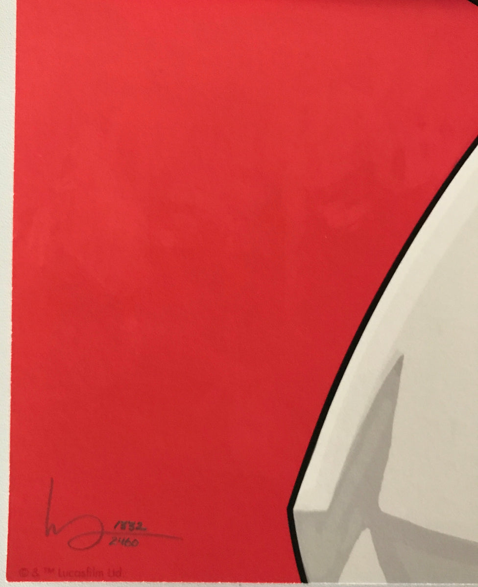 Mike Mitchell - Stormtrooper - original print – Blackline Gallery