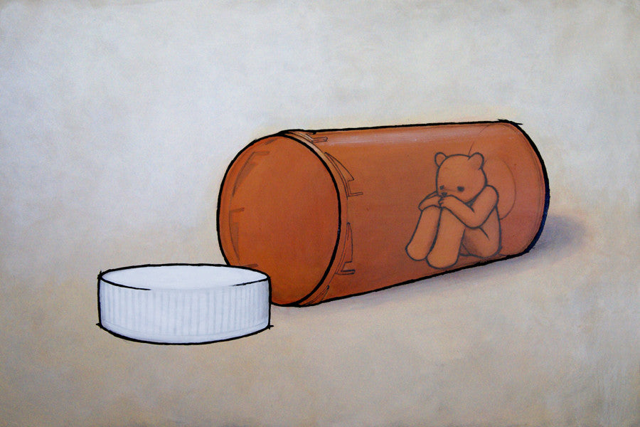 Luke Chueh The Prisoner original print – Blackline Gallery